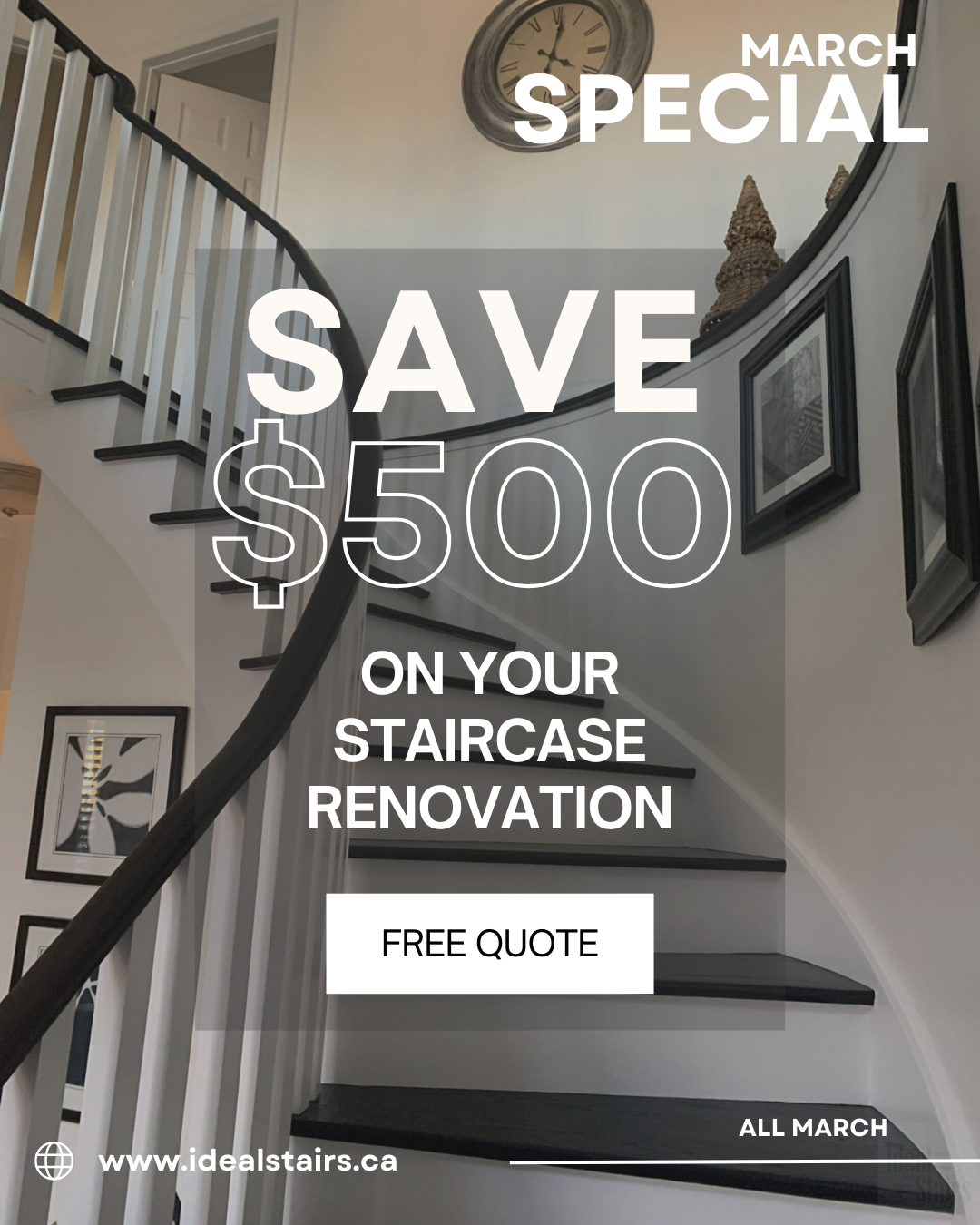 Save $500 - Stair Renovation Deals